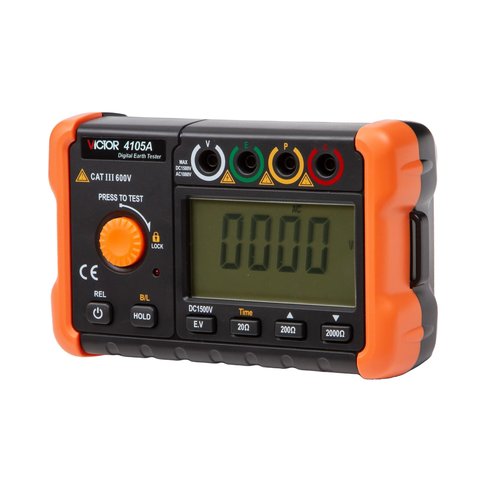 Victor 4105A Digital Earth Resistance Tester - GsmServer