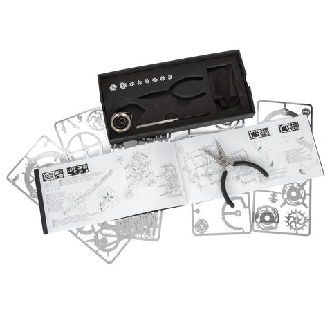 Metal Mechanical 3D Puzzle Time4Machine Mysterious Timer - Toys4brain ...